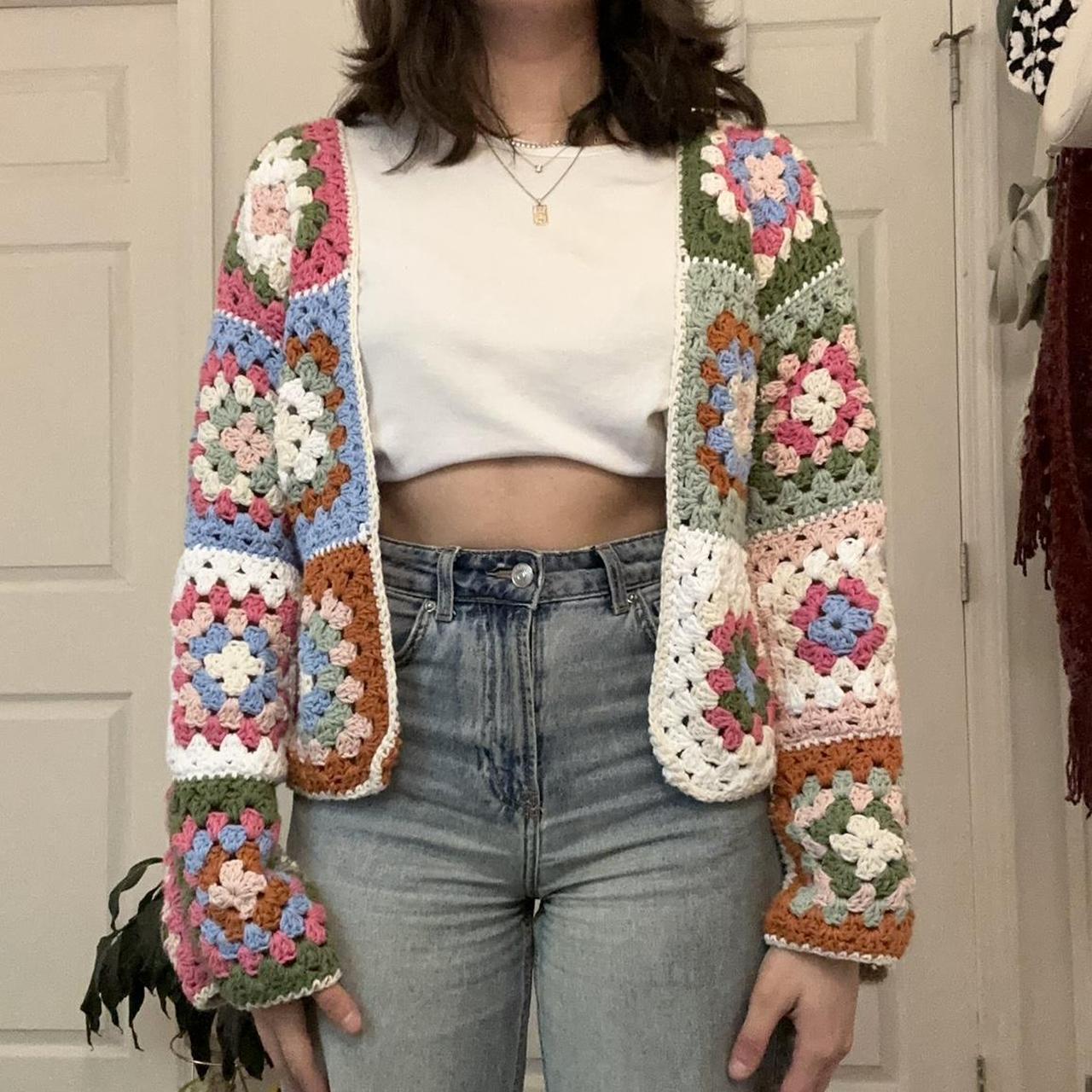Women's multi Cardigan | Depop