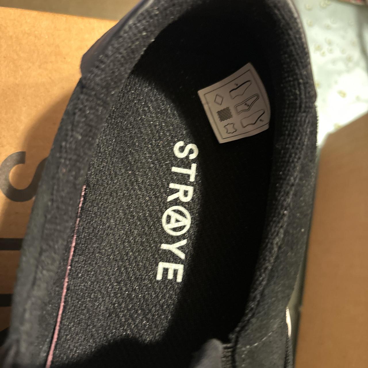 New Straye Ventura Black 3D Skeleton Feet Slip On... - Depop