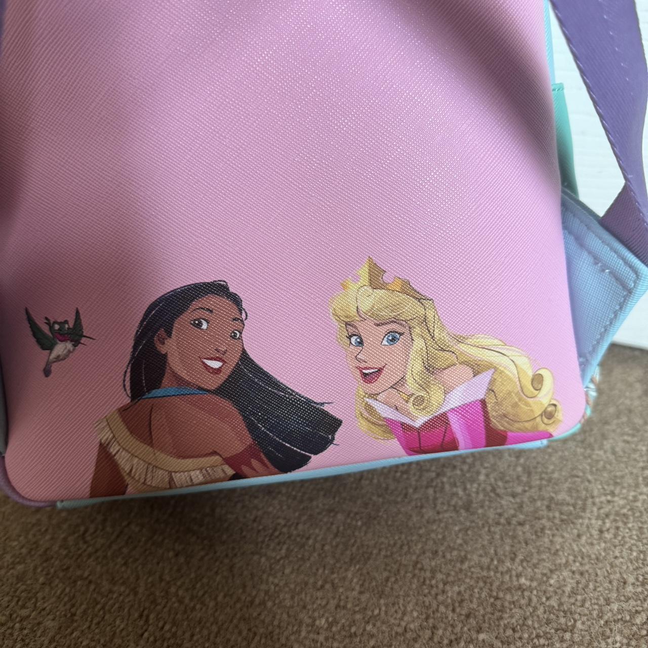 NWT Colorful Princess Collage Loungefly Set Includes... - Depop