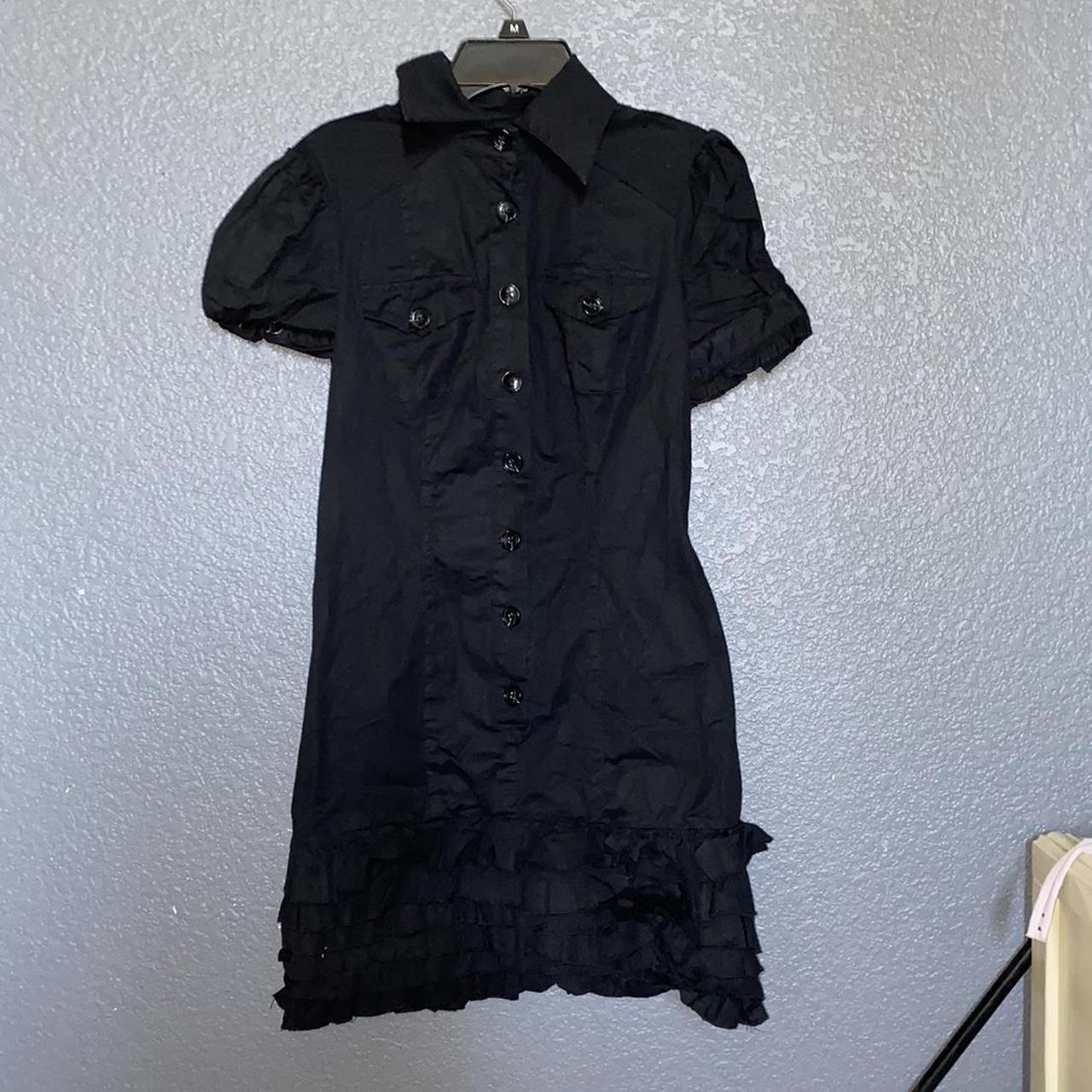 super cute early 2000s bebe dress! really fun and... - Depop