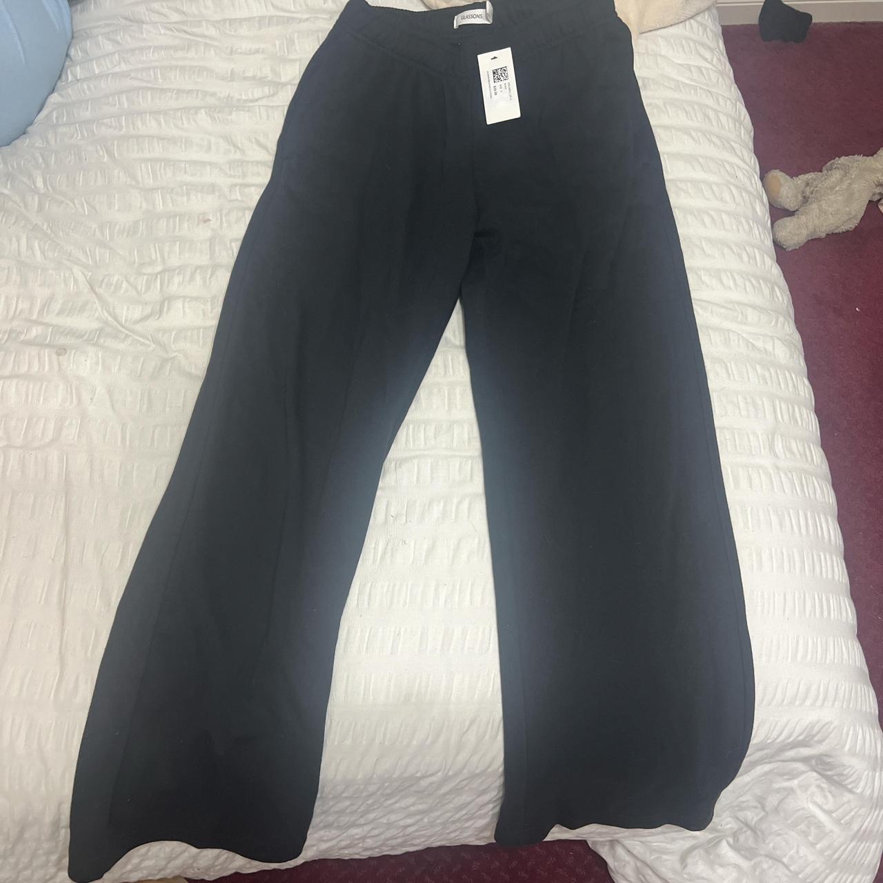 Glassons Wide leg track suite pants brand new with... - Depop