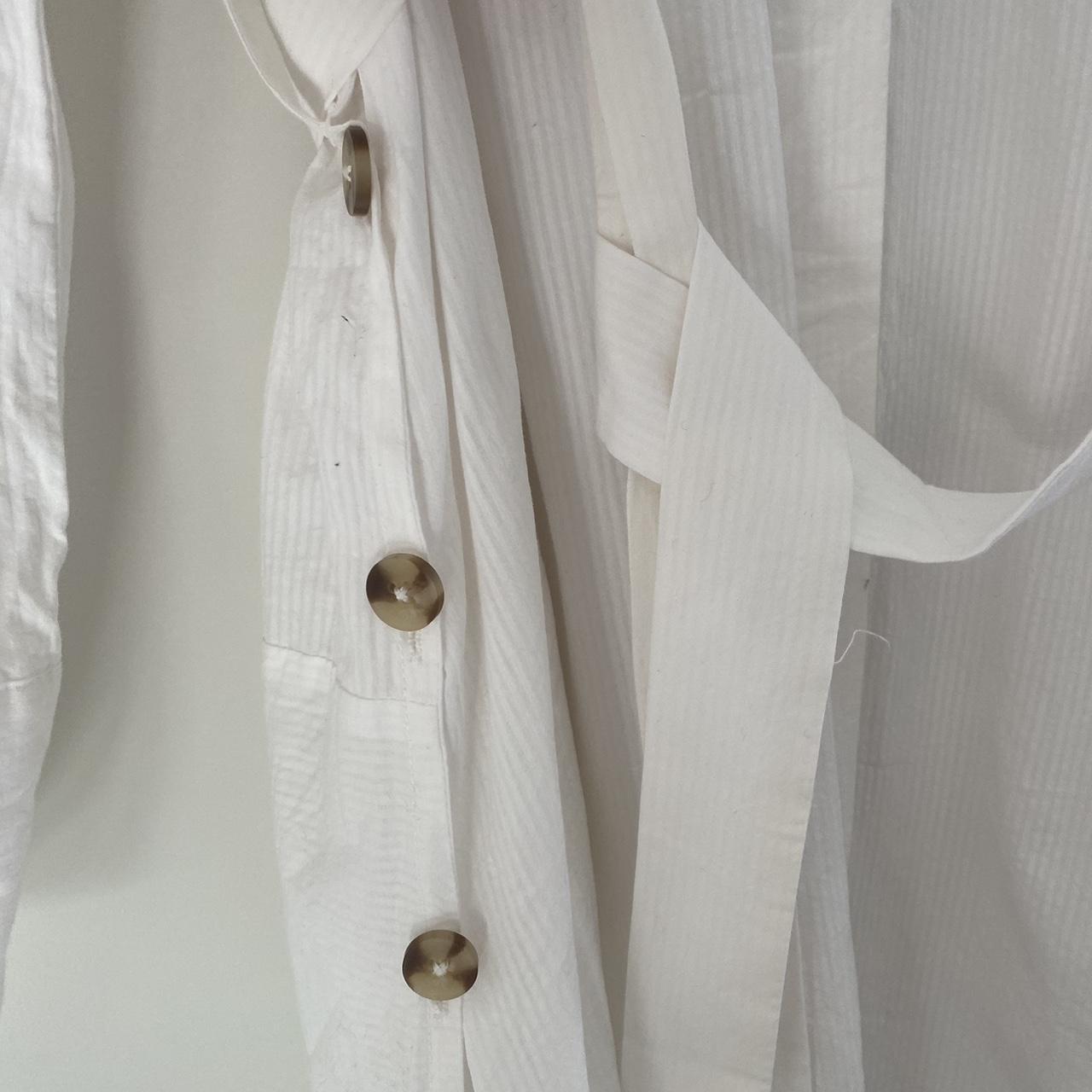 Elka Collective Shirt Dress Button detailing with... - Depop