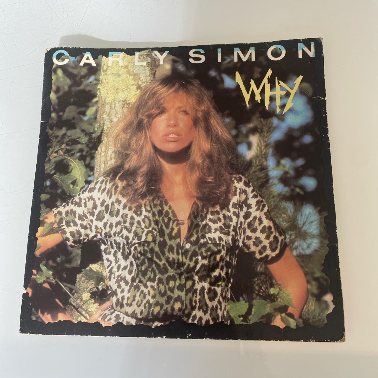 carly simon’s ‘why’ 7’ vinyl perfect condition... - Depop