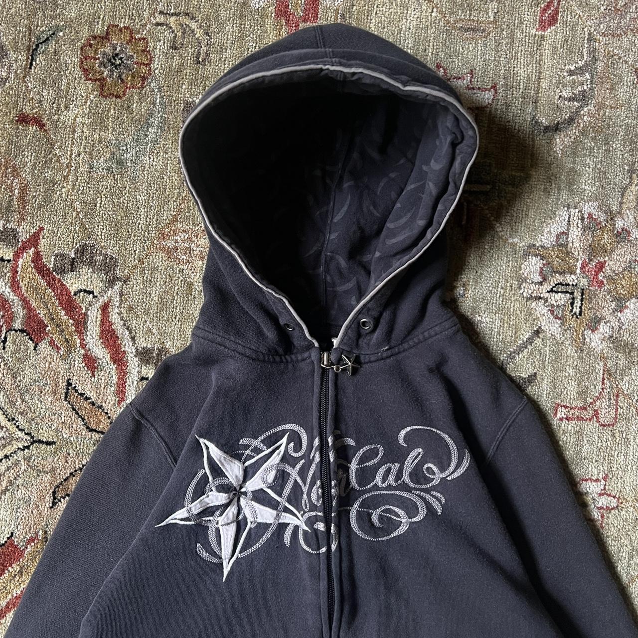 Vintage 2000s Norcal Star Zip Up Hoodie Tag:... | Depop
