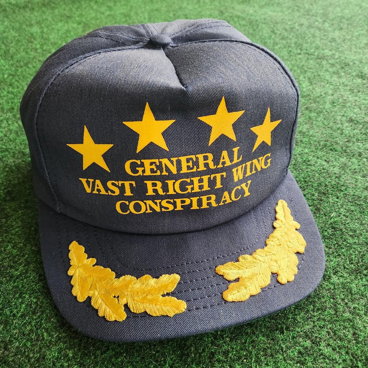 Vintage "General Vast Right Wing Conspiracy" gold... - Depop