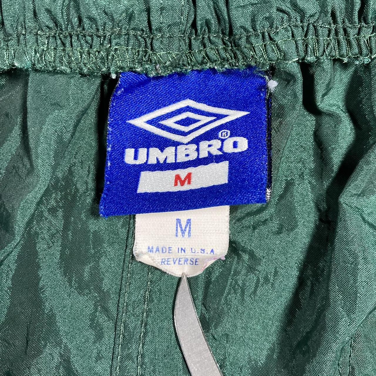 Umbro Men's Green Shorts | Depop