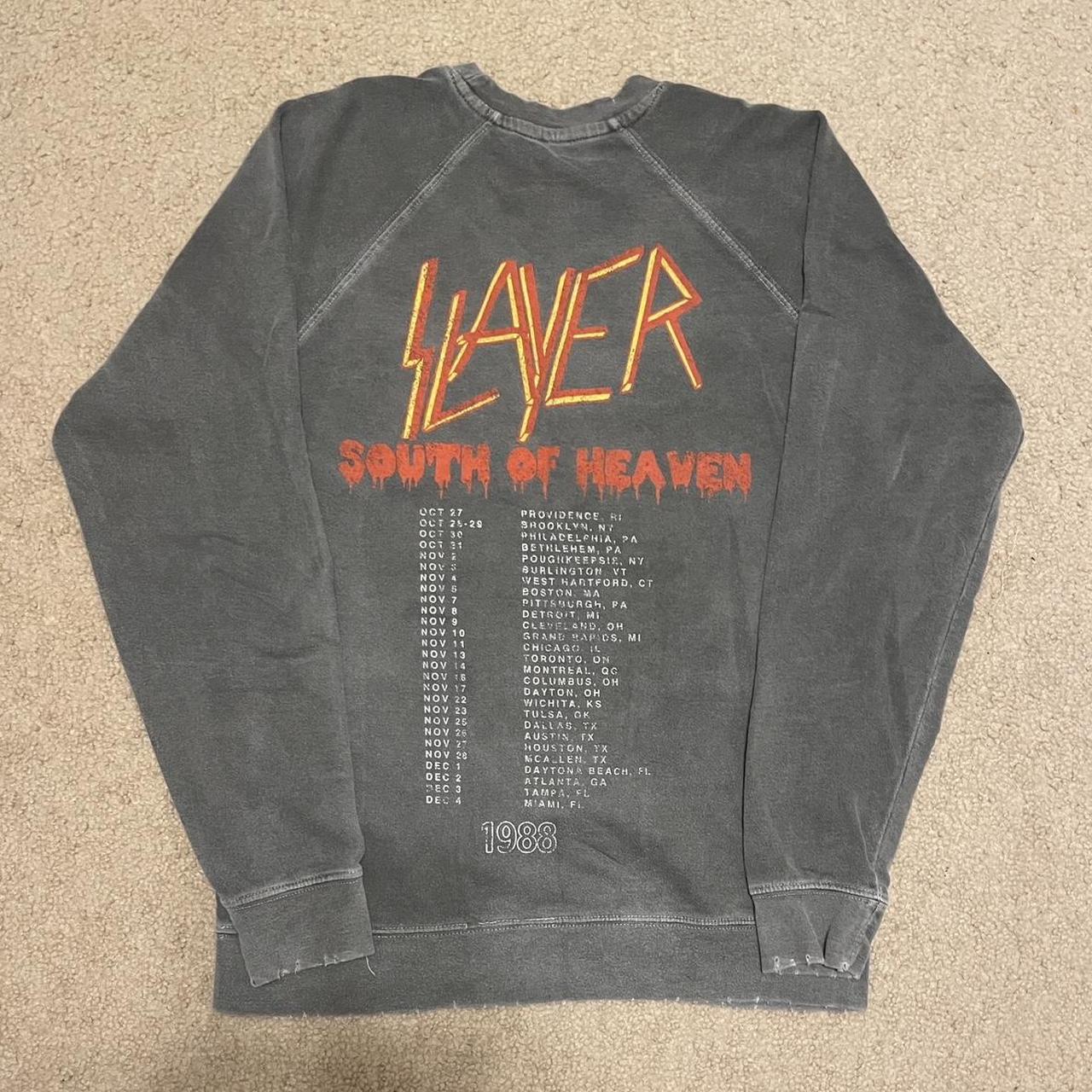 slayer sweatshirt men’s large super cozy,... - Depop