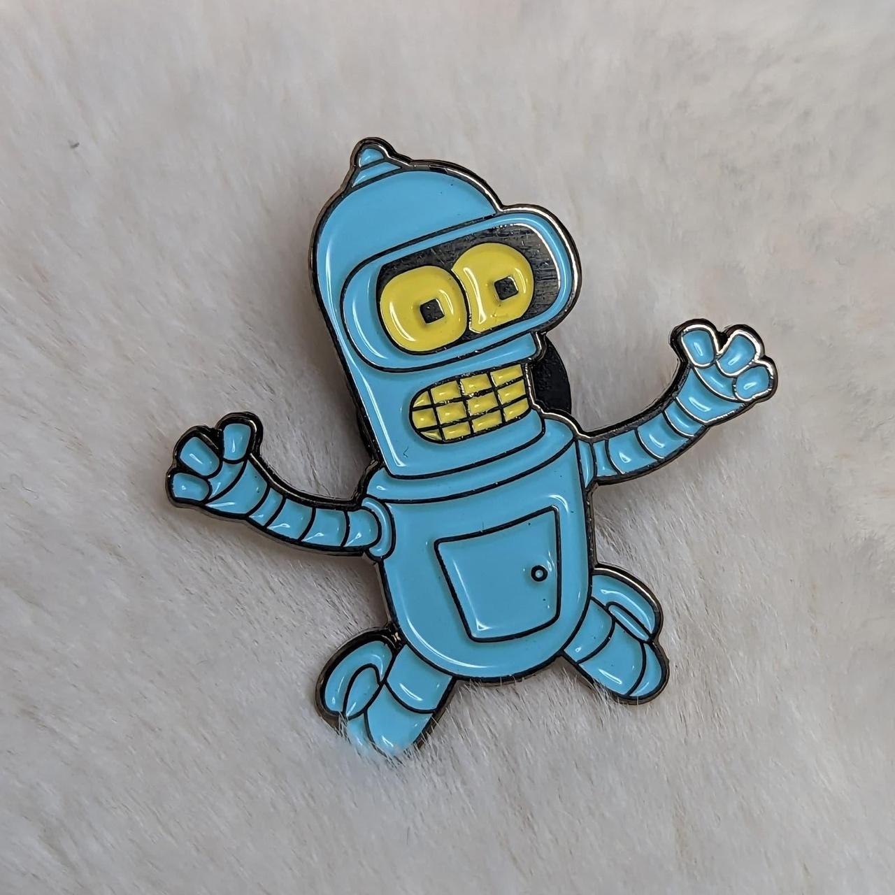 Baby Bender Futurama Adult Swim Enamel Pin #Enamel... - Depop