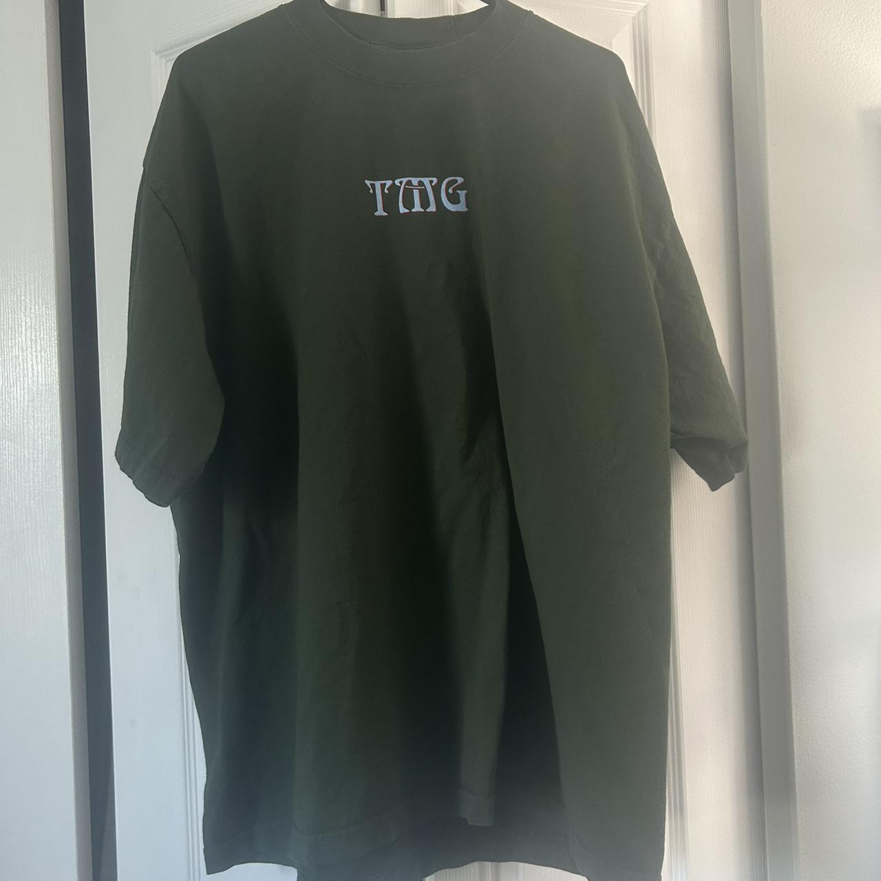 tmg merch heavy weight t shirt brand new, never... - Depop