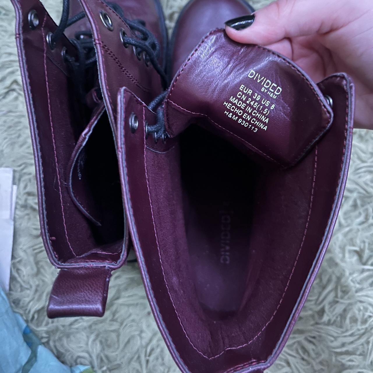 H&M divided brand boots! Barely used :) - Depop