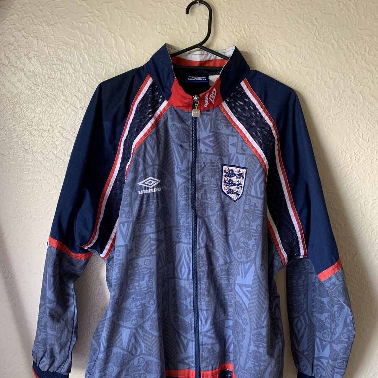 Rare vintage England national team jacket. Worn but... - Depop