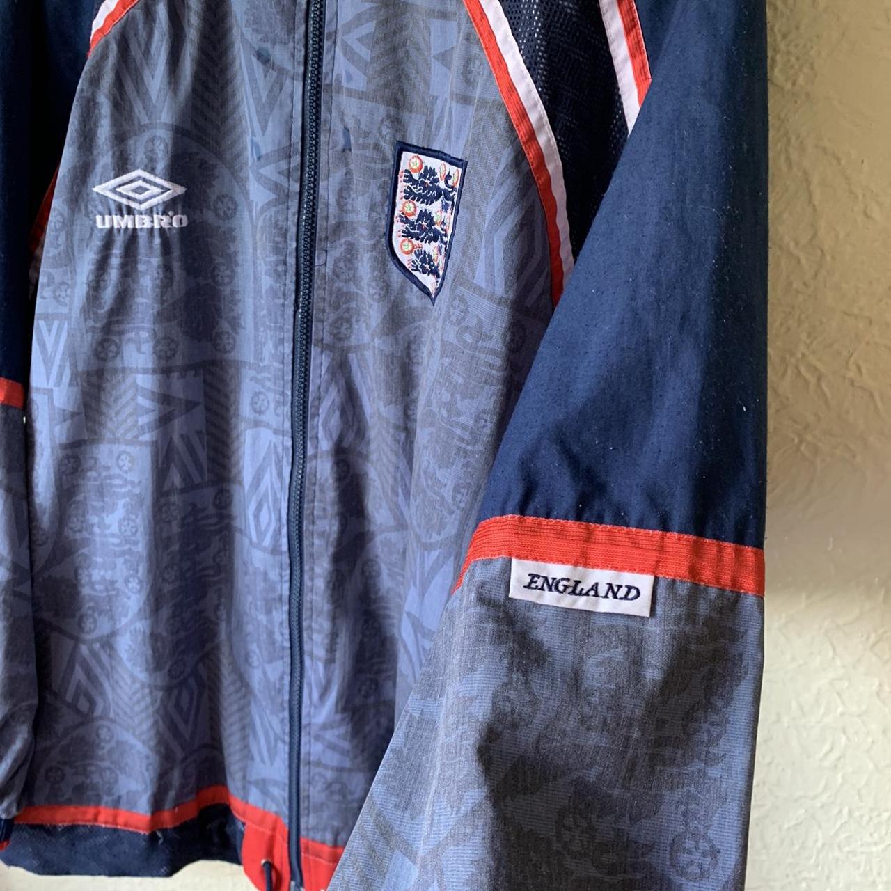 Rare vintage England national team jacket. Worn but... - Depop