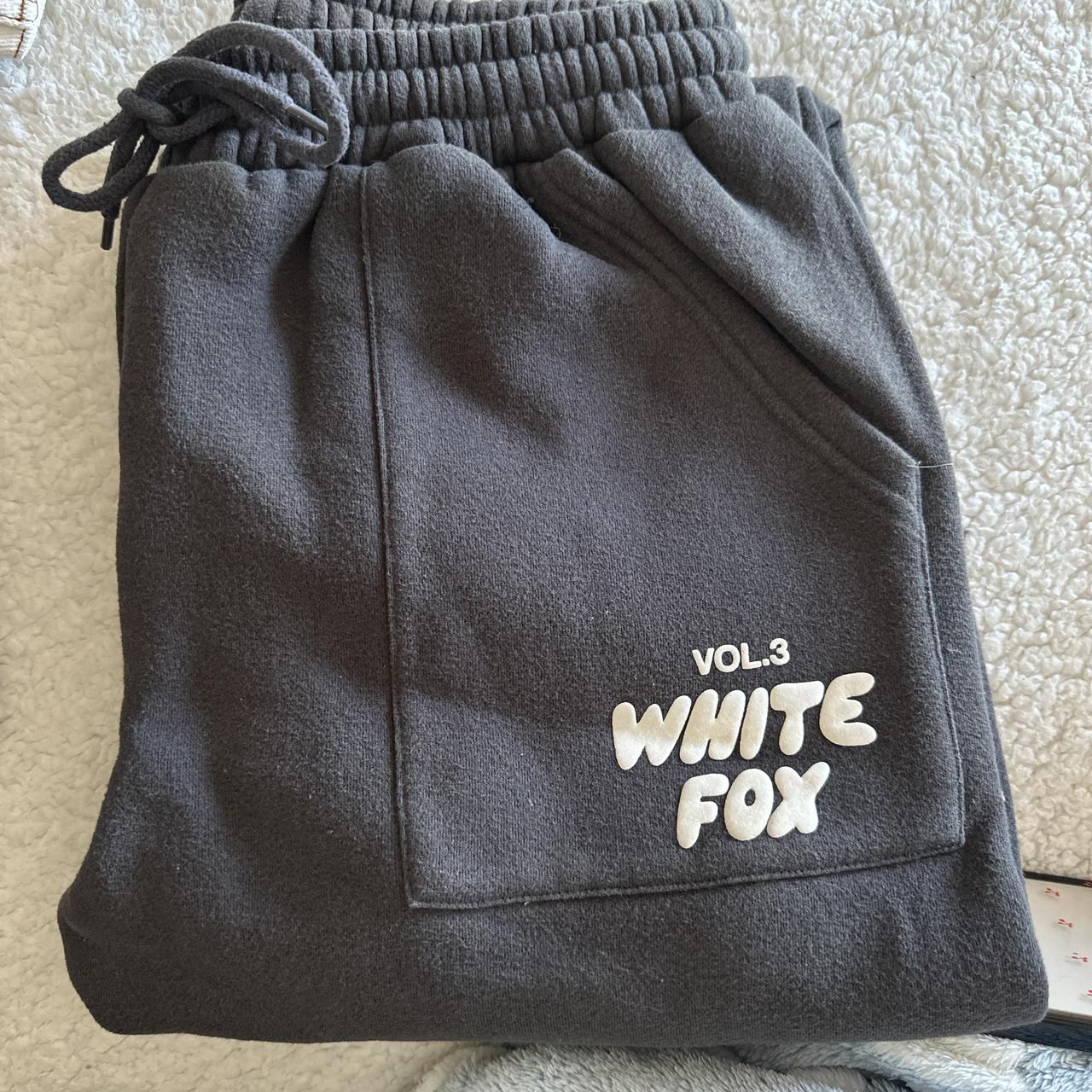 White fox boutique sweatpants - size small in... - Depop