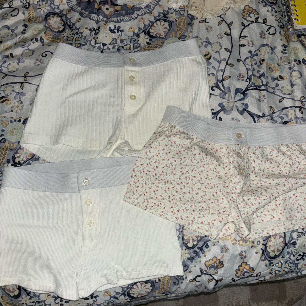 Brandy Melville Boxer Underwear Set of 3, Brand... - Depop