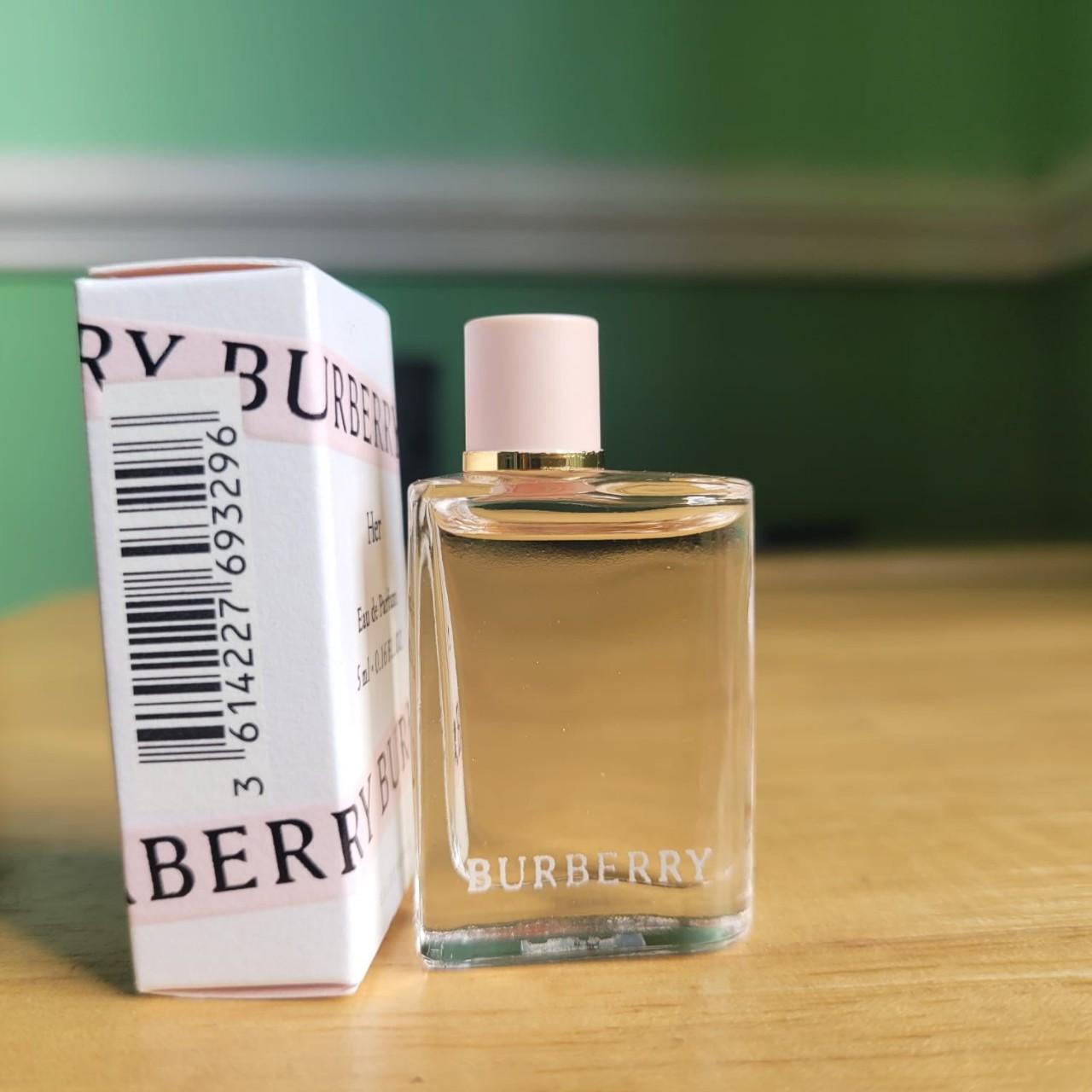 Burberry her Eau de perfume mini 5 ml splash bottle... - Depop