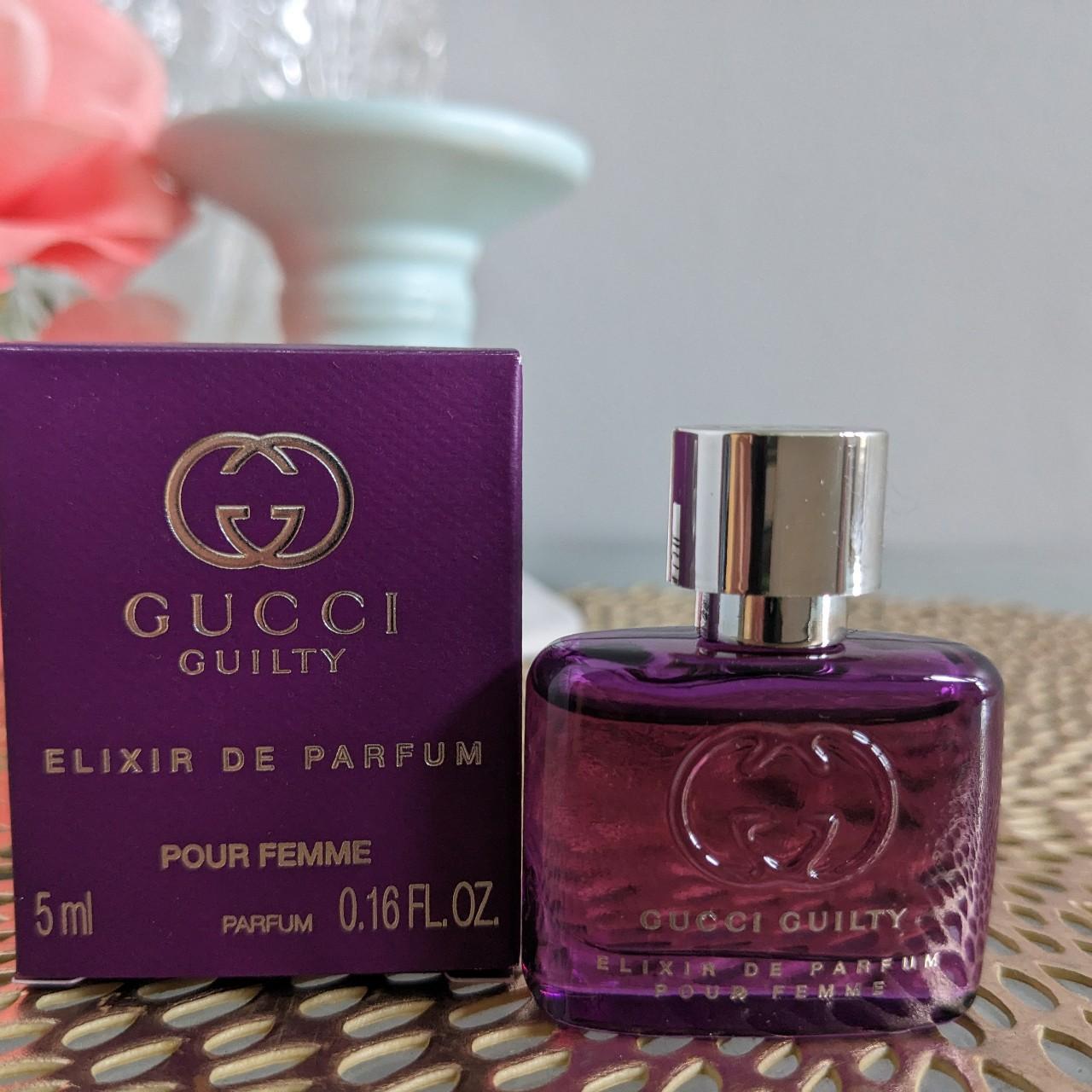 Brand new Gucci guilty elixir de perfume mini 5 ml... - Depop