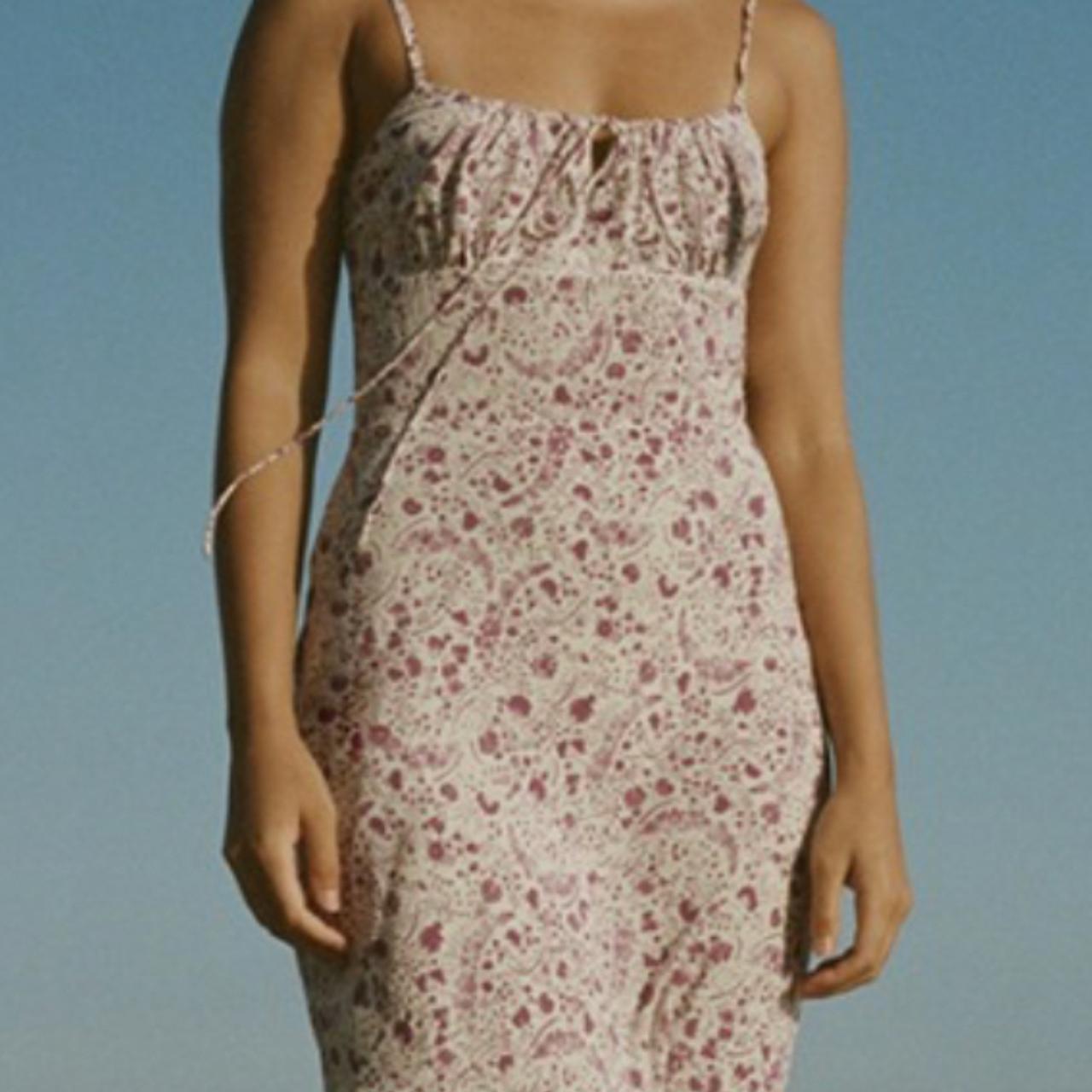 Réalisation Par Maxi Alba Dress in Mystic Cream and... | Depop