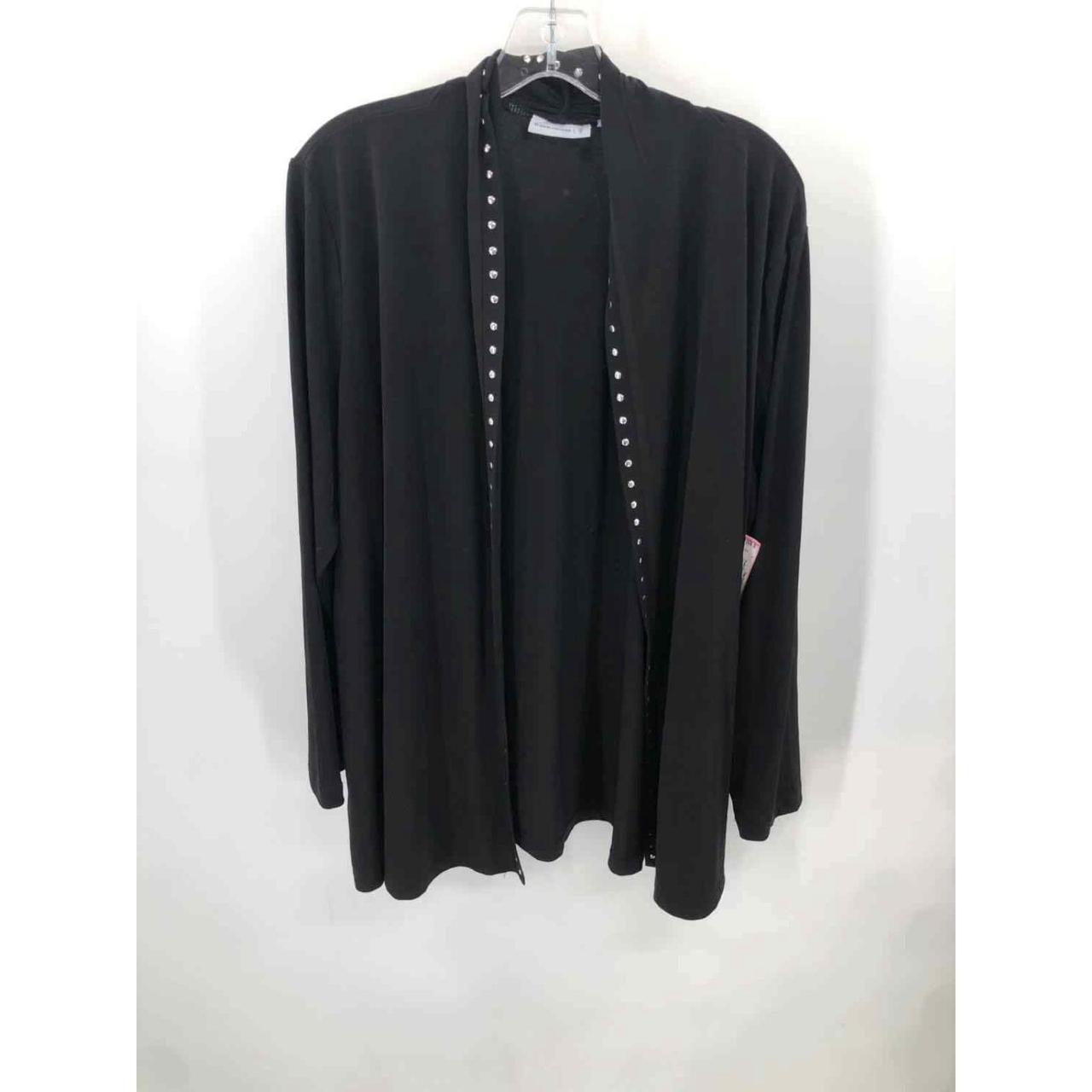 Susan Graver Womens Black Cardigan Depop