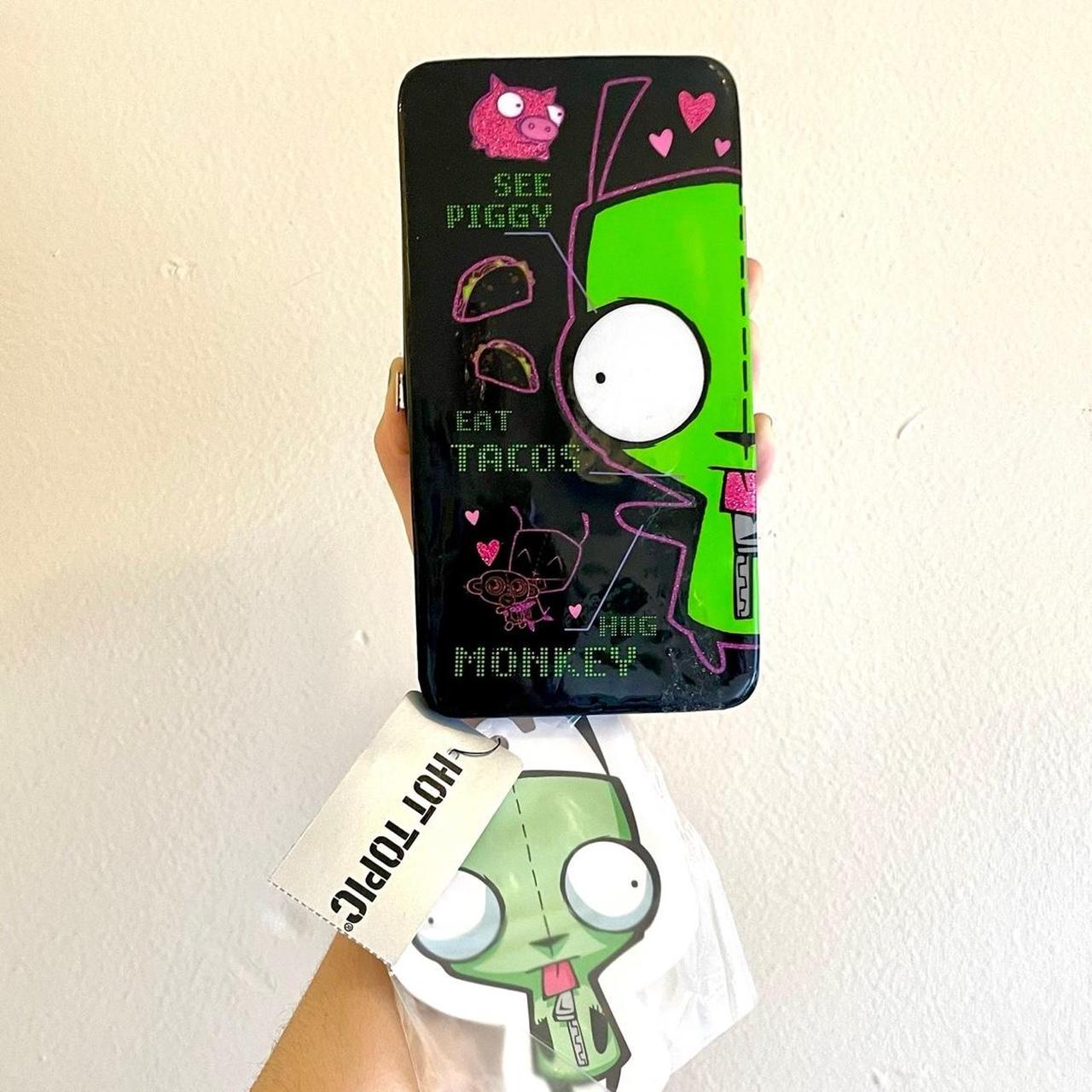 Y2K Vintage 2010’s Hot topic Gir wallet invader zim... - Depop