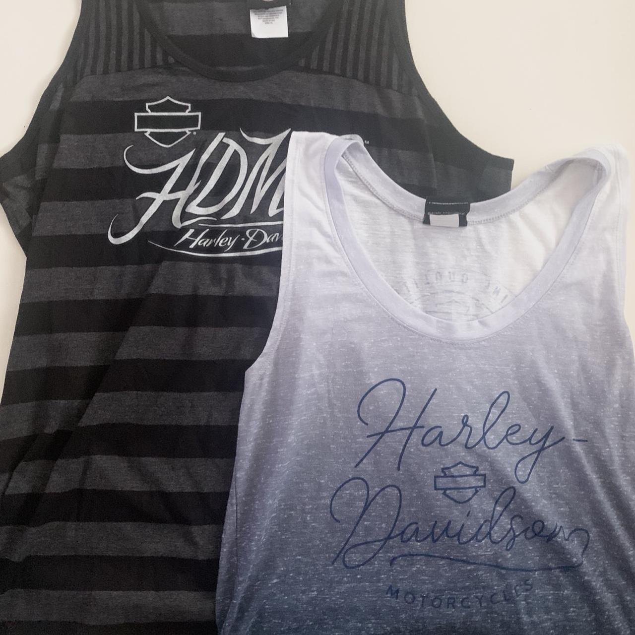 Bundle of 2 Harley Davidson tank tops. Size L-XL.... - Depop