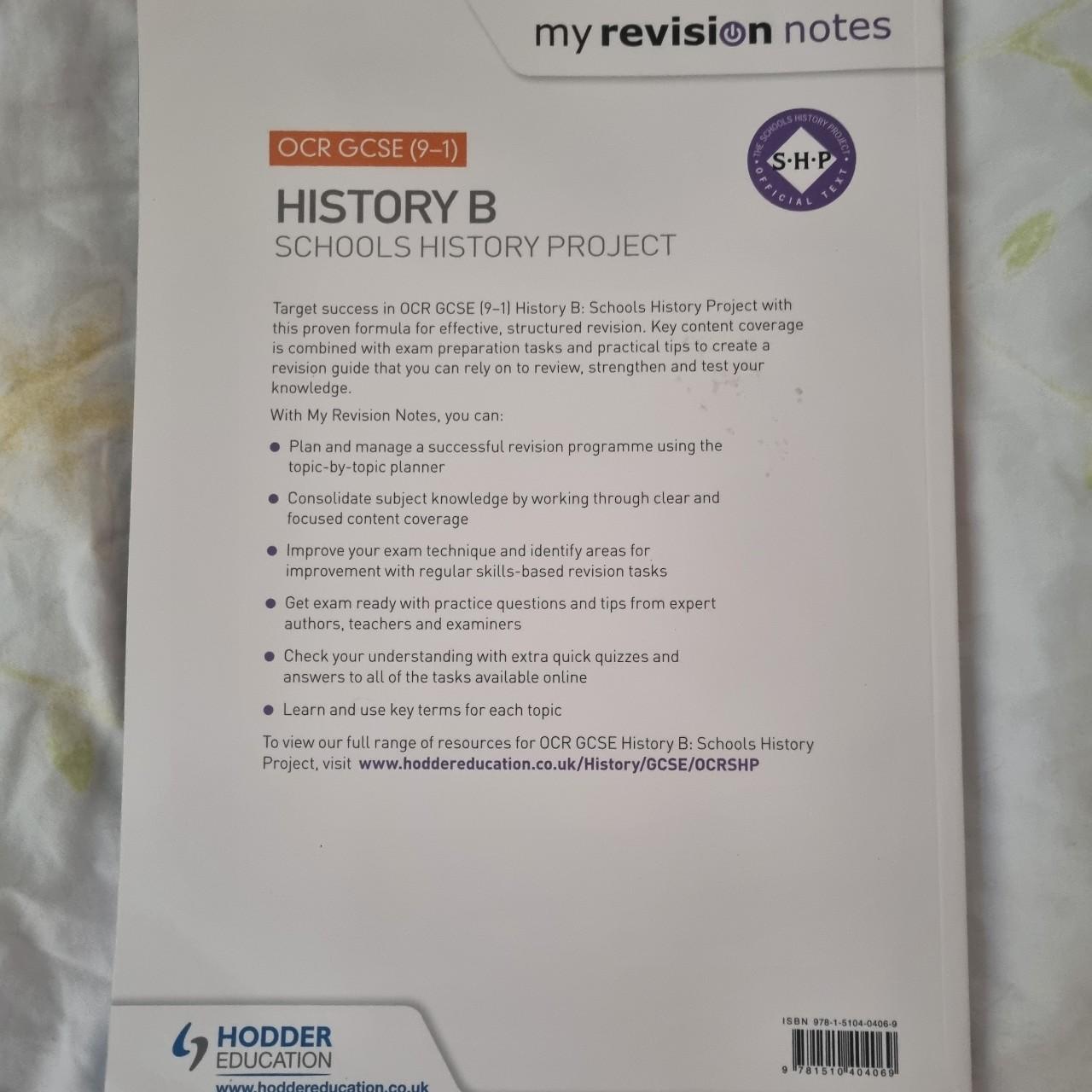 Hodder Education GCSE History B Textbook for OCR,... - Depop