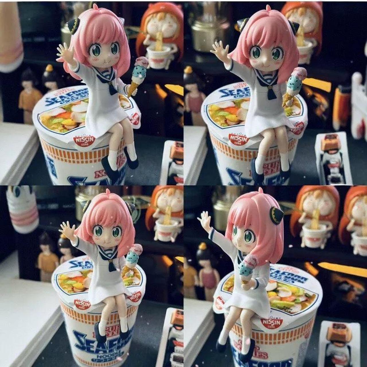 Spy x Family summer Anya figure ramen topper anime... | Depop