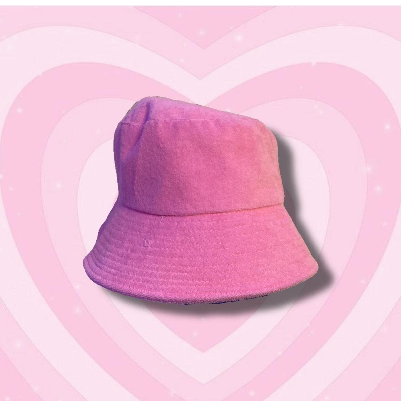 Forever 21 pink y2k bucket hat💗 Condition: Used -... - Depop