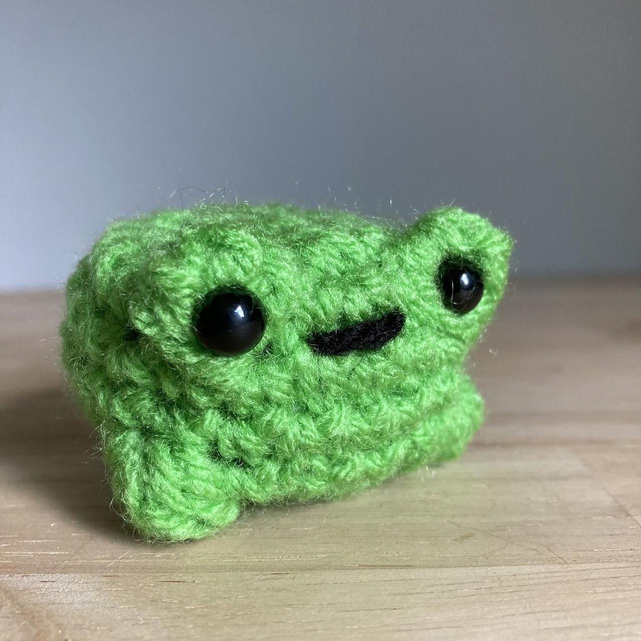 Frog Clicker Fidget Sensory Toy Crochet This... - Depop