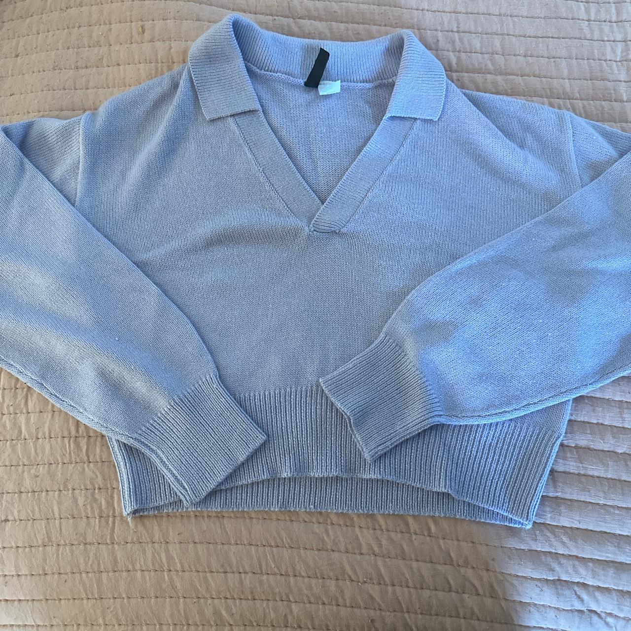 H&M Women's Purple Jumper | Depop