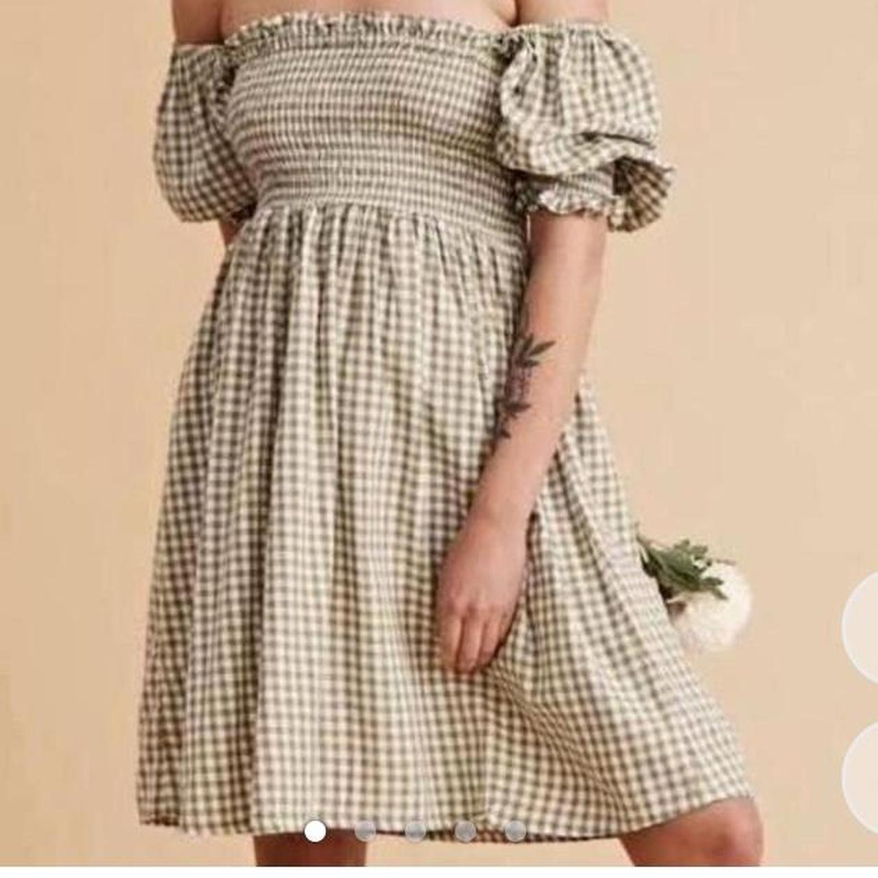 Opia Gingham Dress | Depop