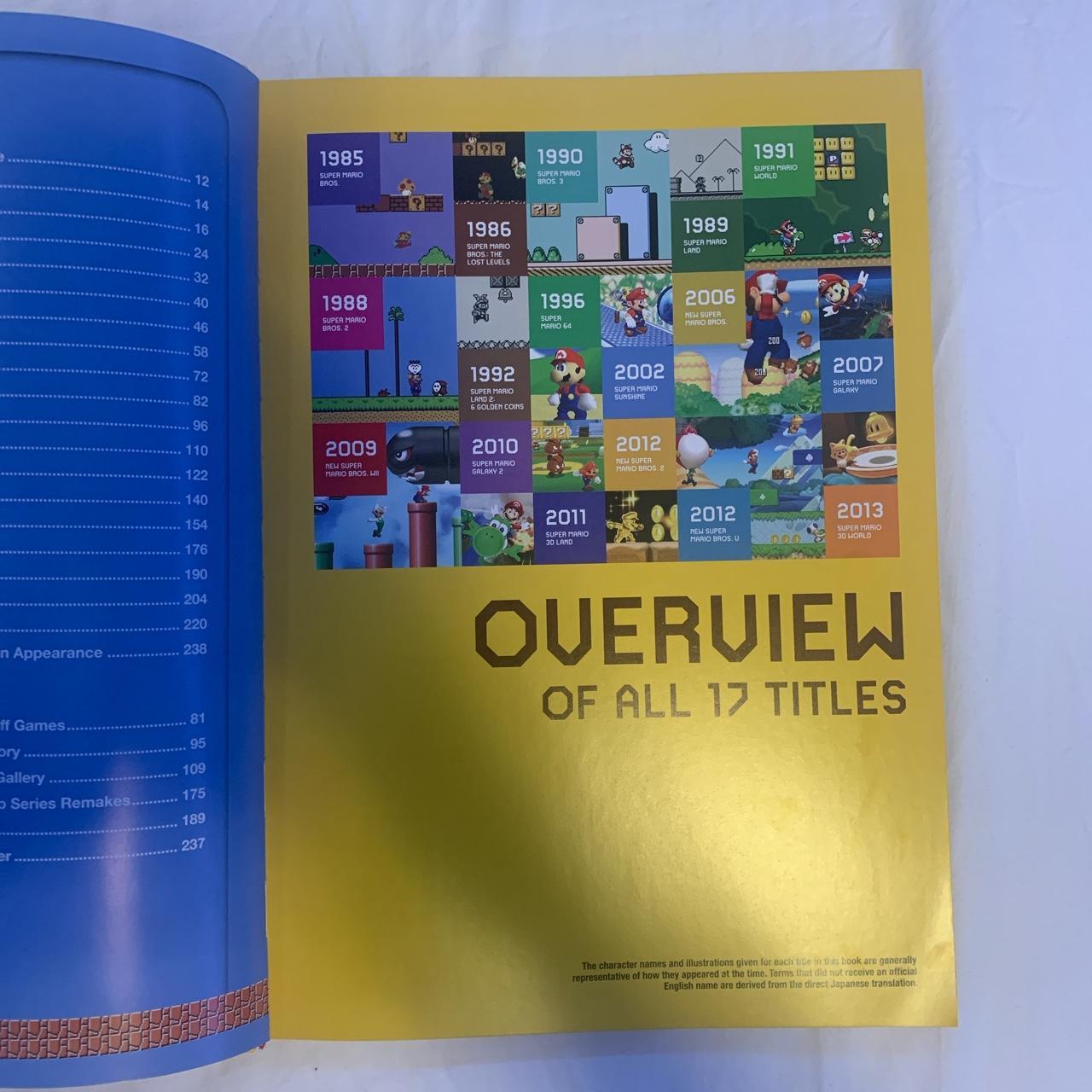 Super Mario Bros. Encyclopedia Book. Near perfect... - Depop