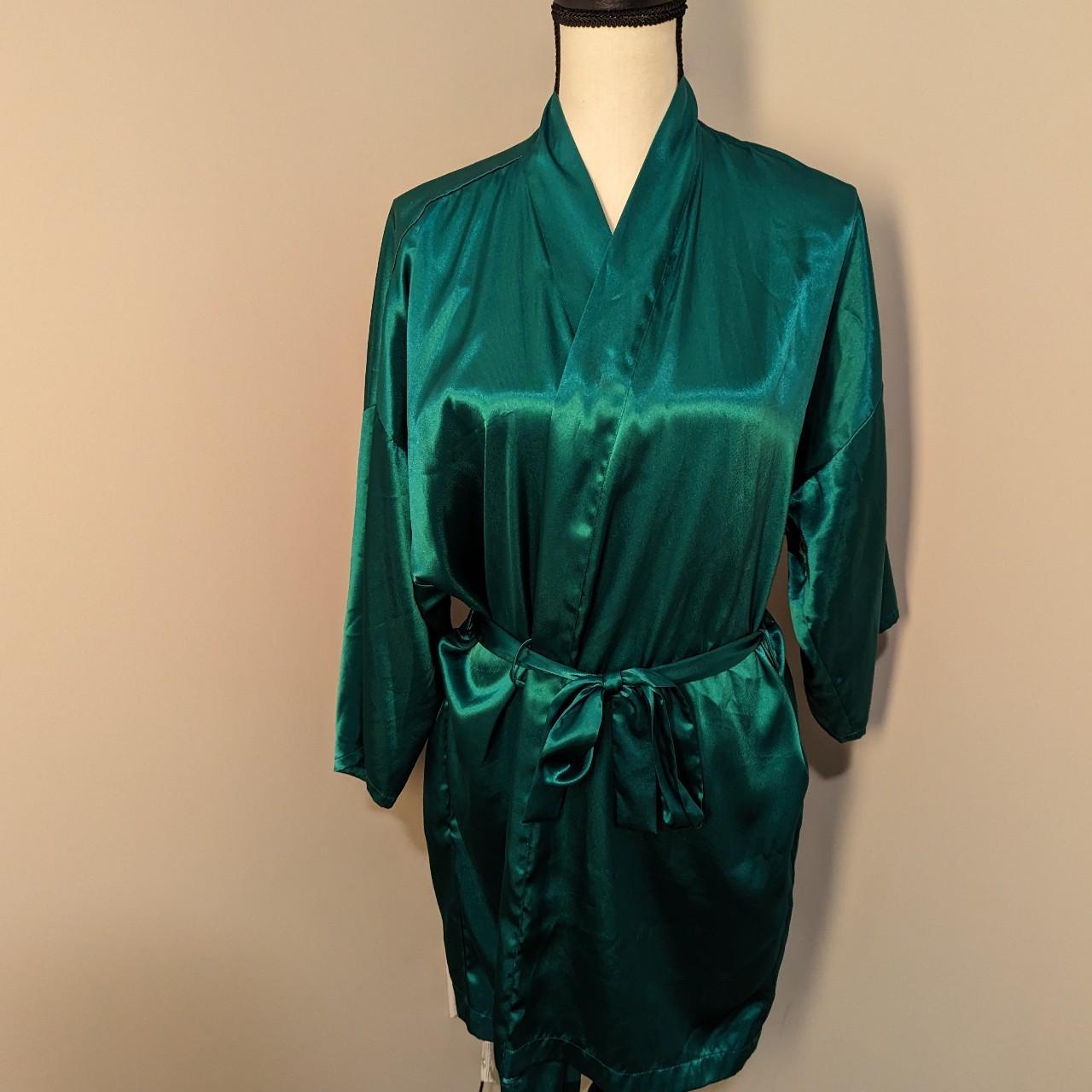 RARE Victoria's secret emerald green gold label... - Depop