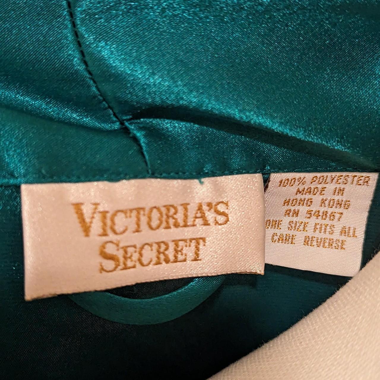 RARE Victoria's secret emerald green gold label... - Depop