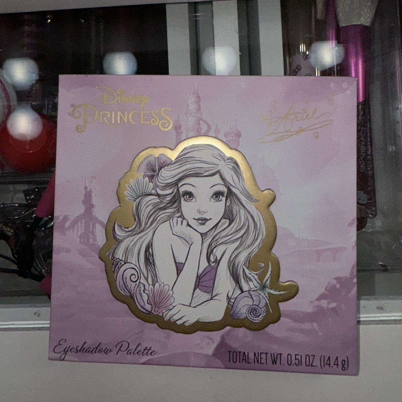 Disney Princess eyeshadow palette in purple and gold... - Depop