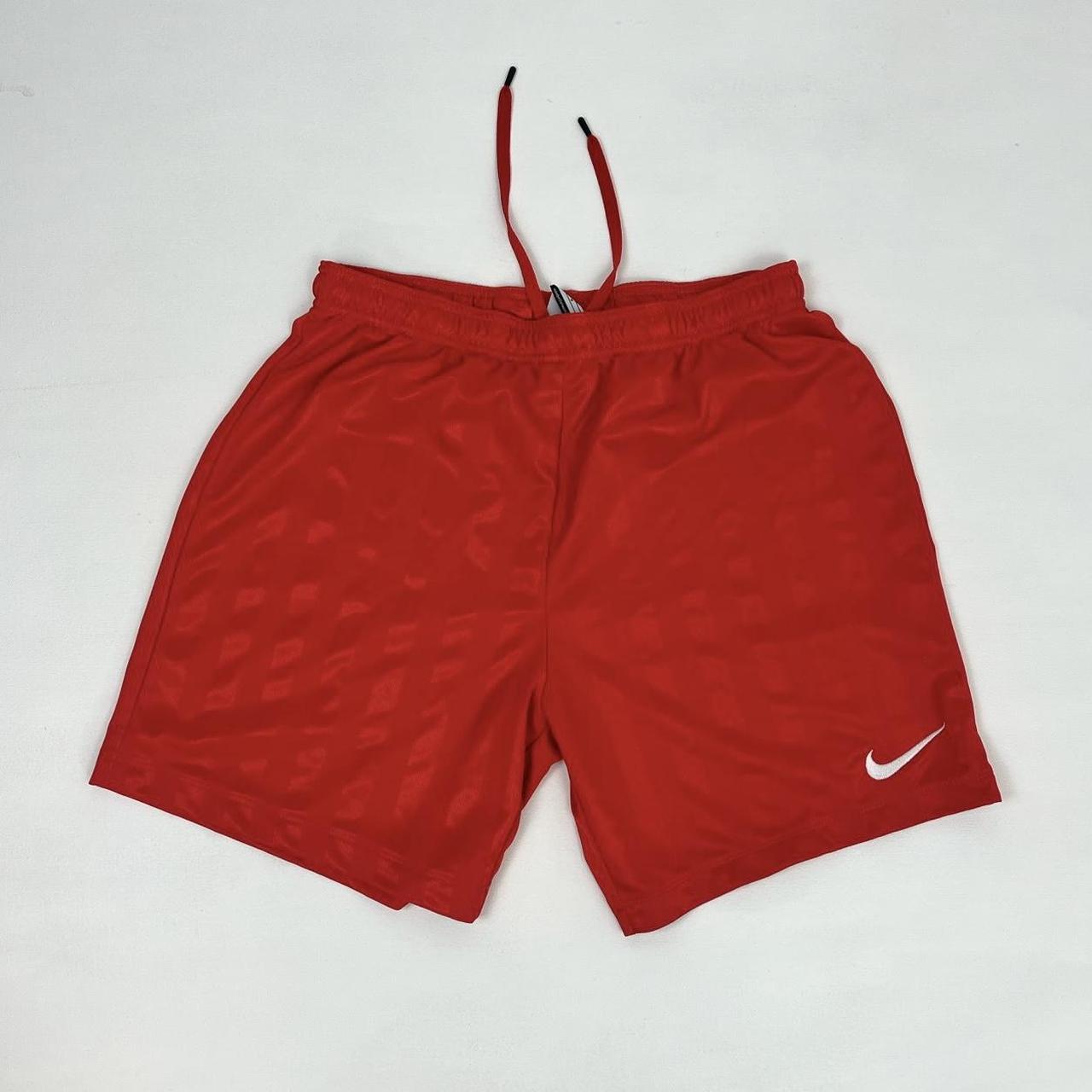 00’s Nike Red Sports Training Shorts 📍Size - M ♻️... - Depop