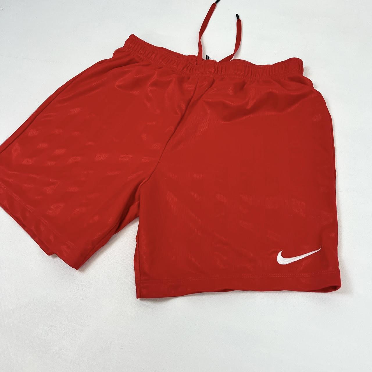 00’s Nike Red Sports Training Shorts 📍Size - M ♻️... - Depop
