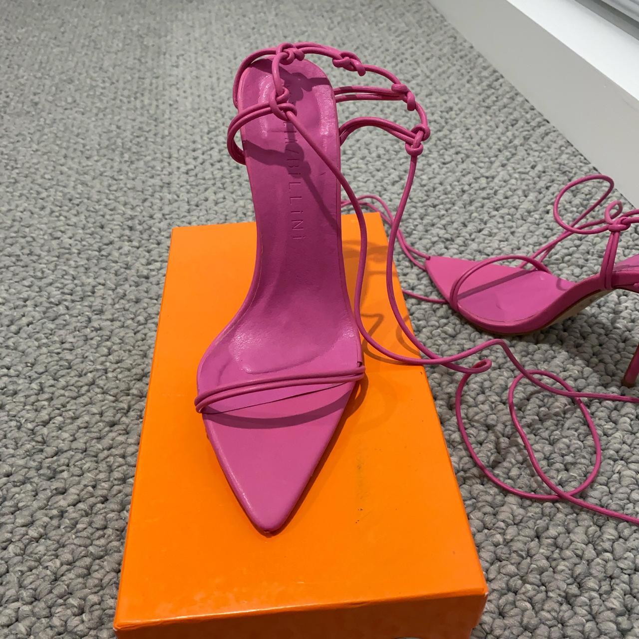 Billini x Rosalia Russian Pink Heels - Depop