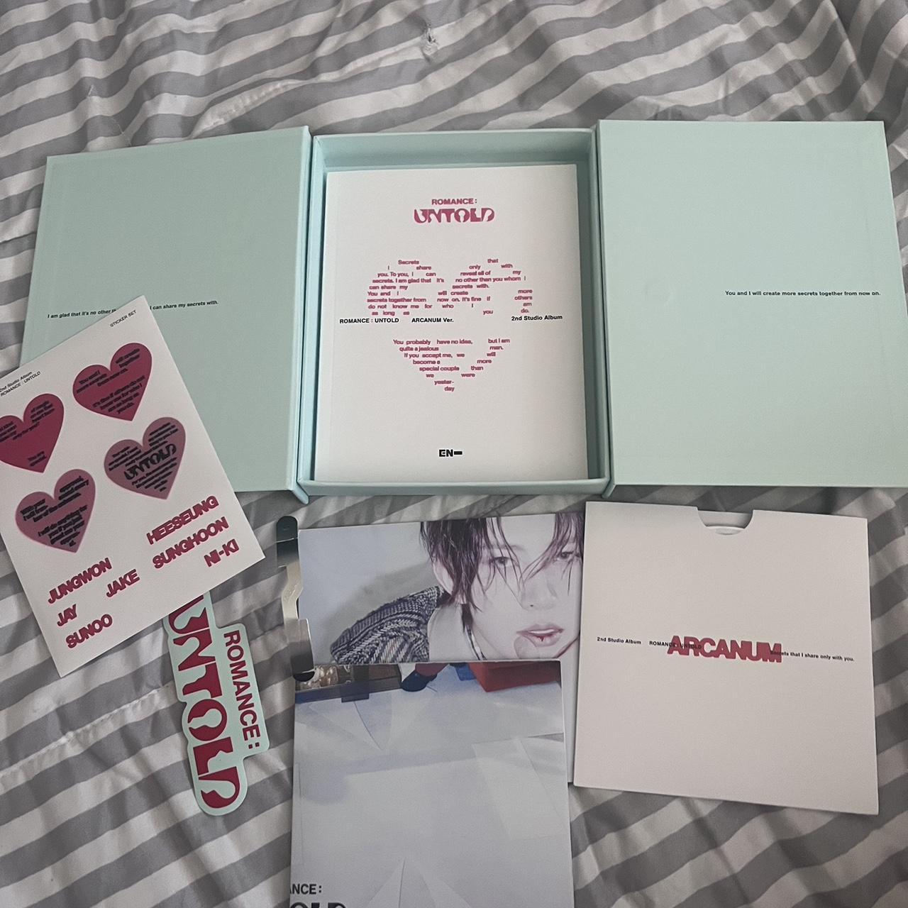 Enhypen Romance untold album arcanum version! All... - Depop