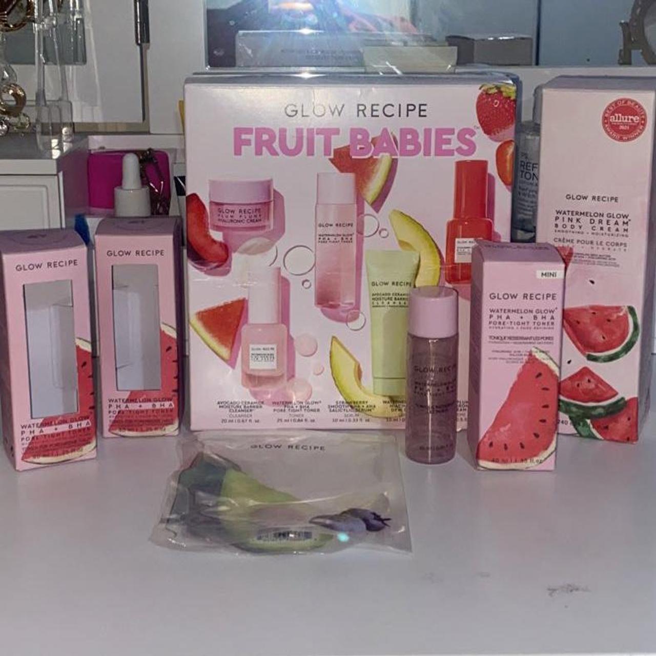 glow recipe empty box bundle! perfect for display or... - Depop