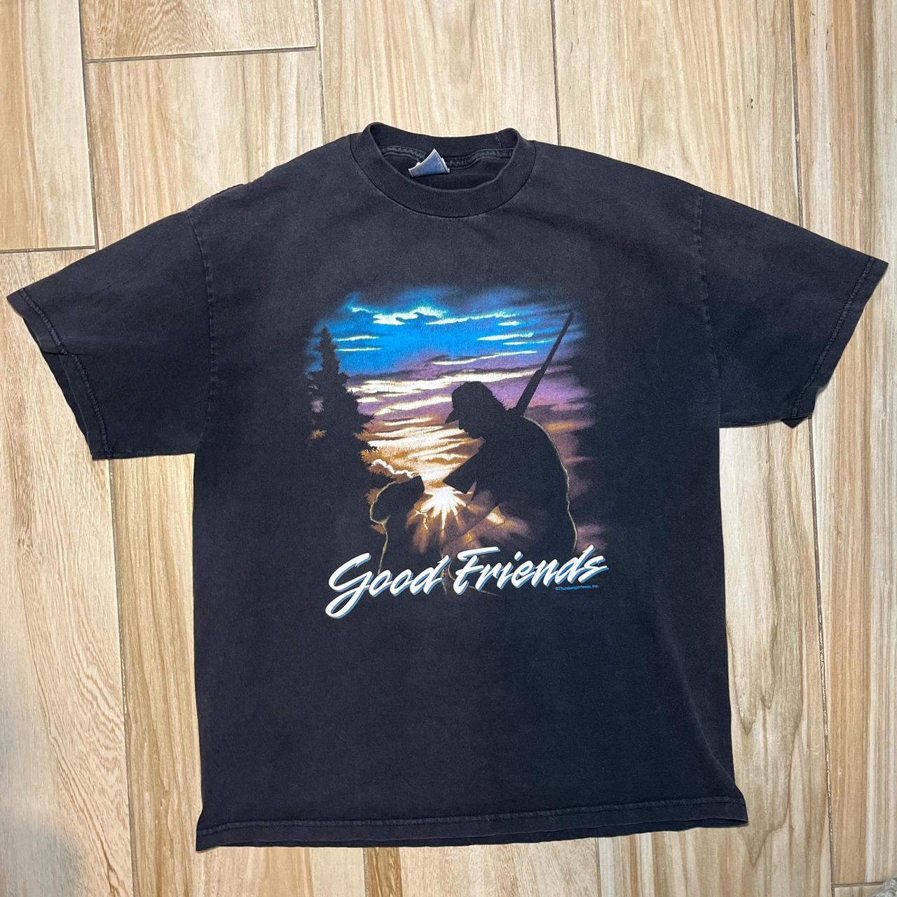 Large good friend tee, no flaws - Depop