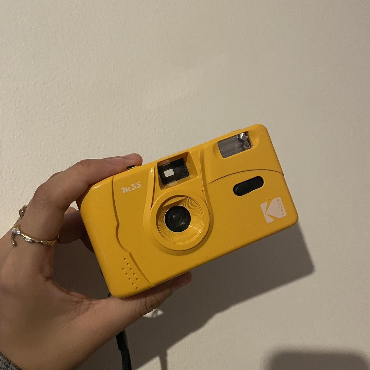 Kodak M35 film yellow 35mm camera (faulty) - I... - Depop