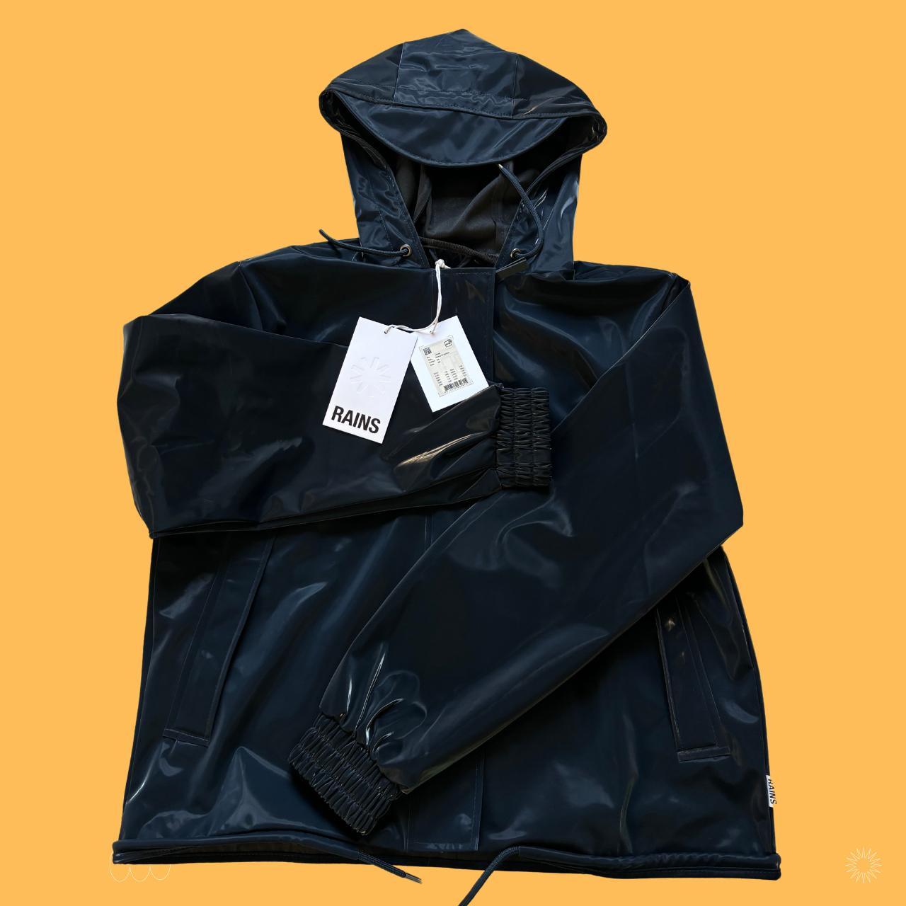 Rains String W Jacket String W Jacket is a cropped... - Depop