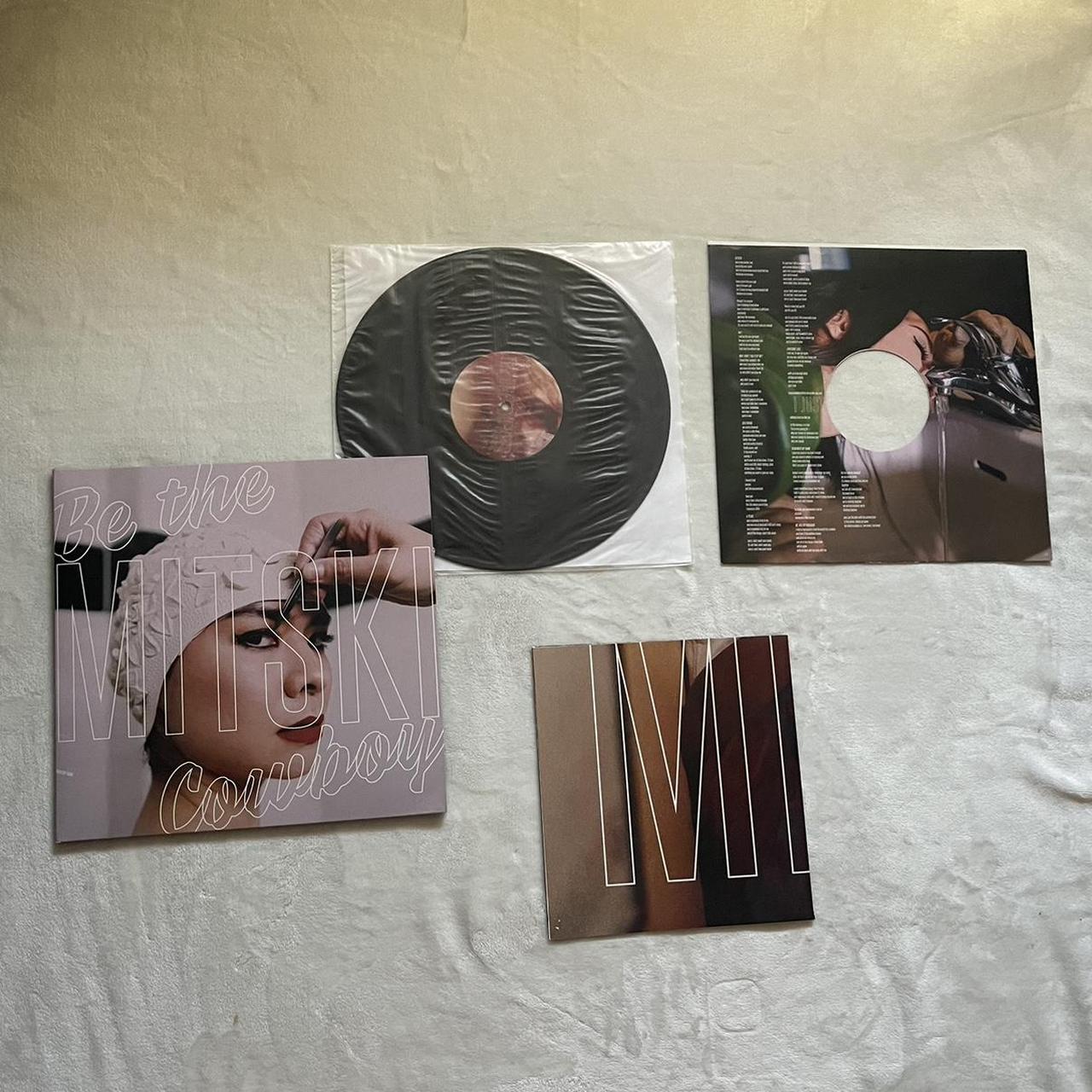 Mitski “Be The Cowboy” Vinyl includes double sided... - Depop