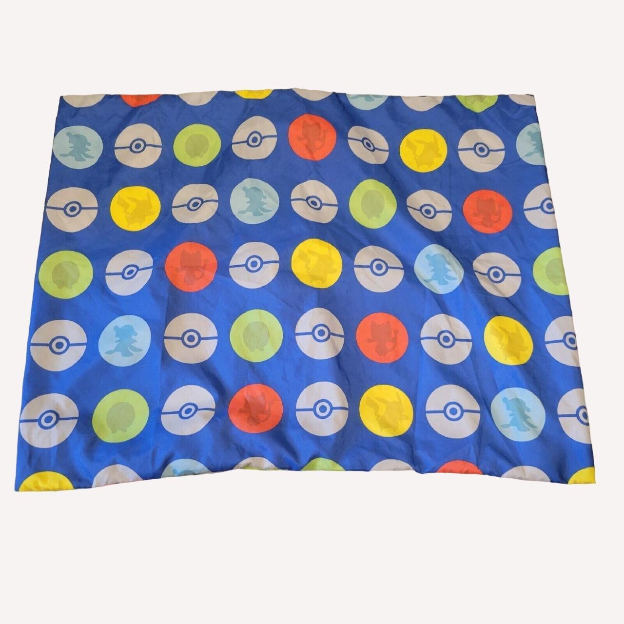 One Nintendo Pokemon Pikachu Game Balls Pillowcase... - Depop