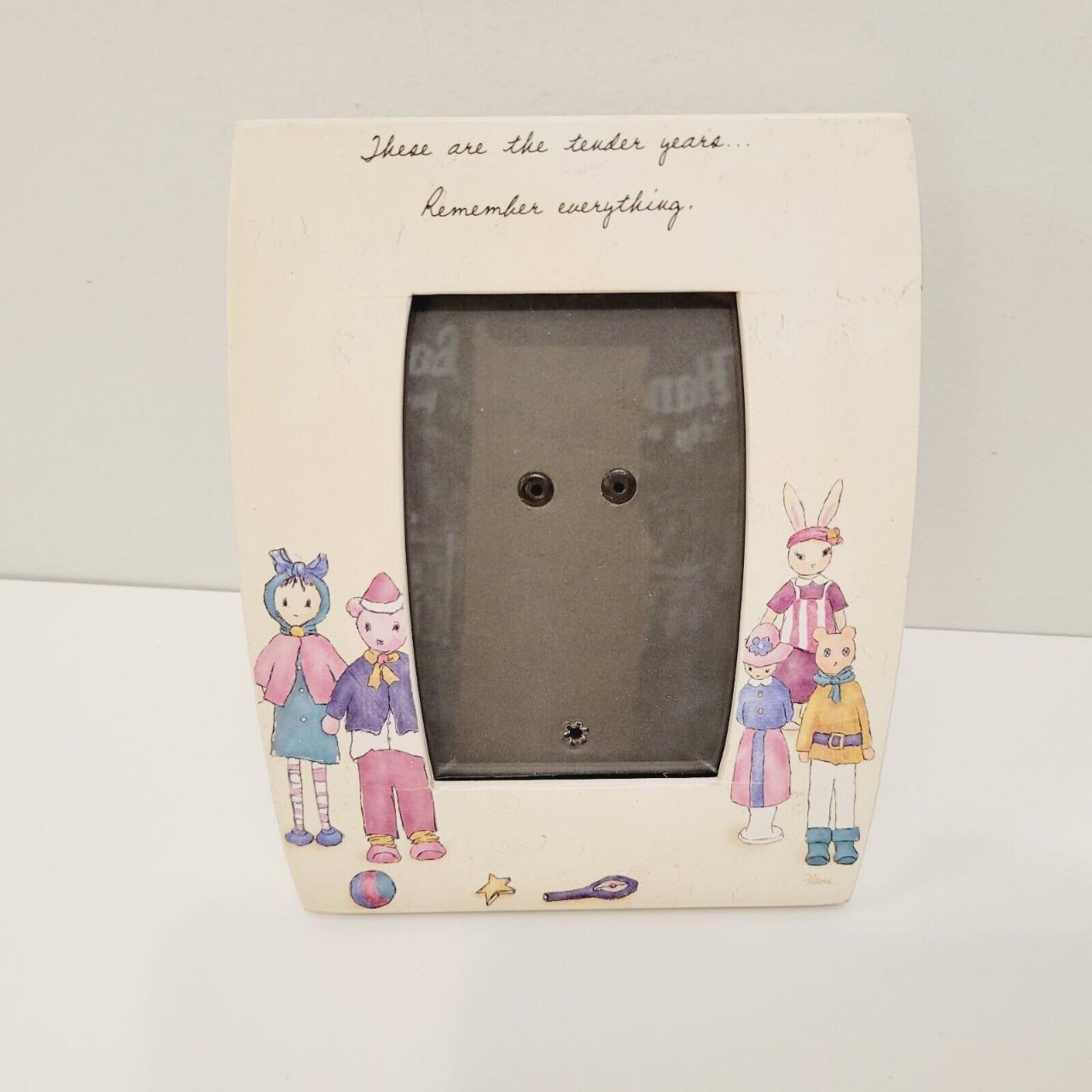 FLAVIA Photo Picture Frame Bunny Rabbits Teddy Bears... - Depop