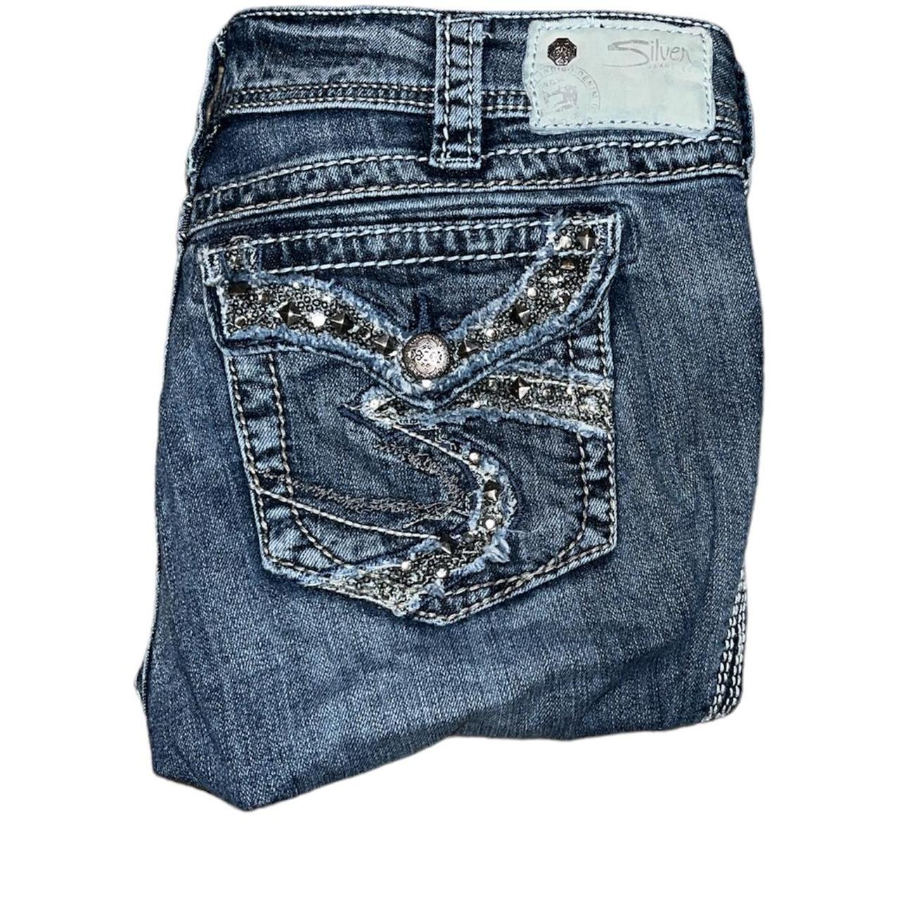 Silver brand bootcut jeans for the girlies Fat... - Depop