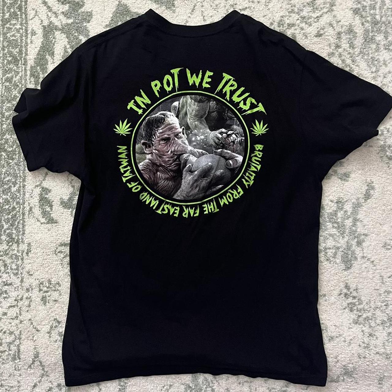 Original Gorepot “in pot we trust” shirt, first... - Depop