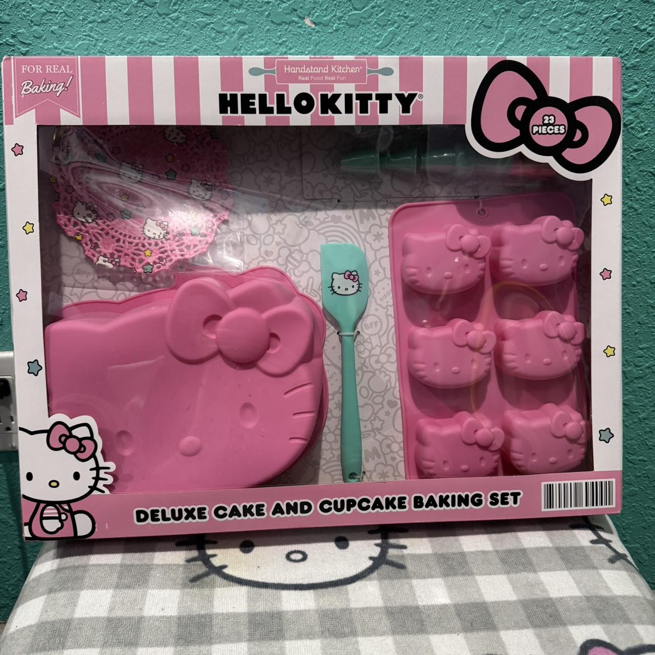 Brand new Hello kitty baking set. It comes with 1... | Depop