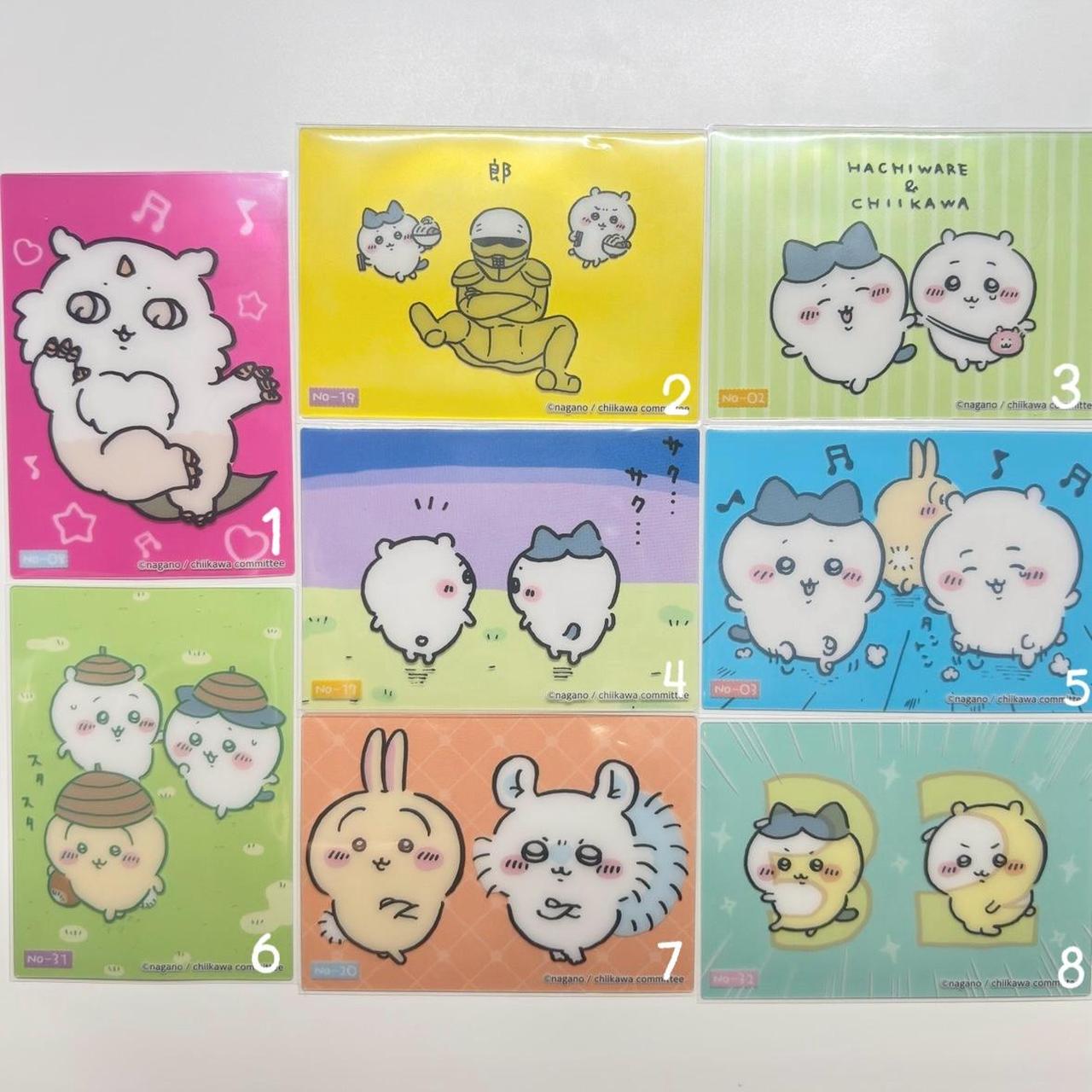 ୨ৎ── ୨୧ chiikawa collectable cards! ~prices in... | Depop