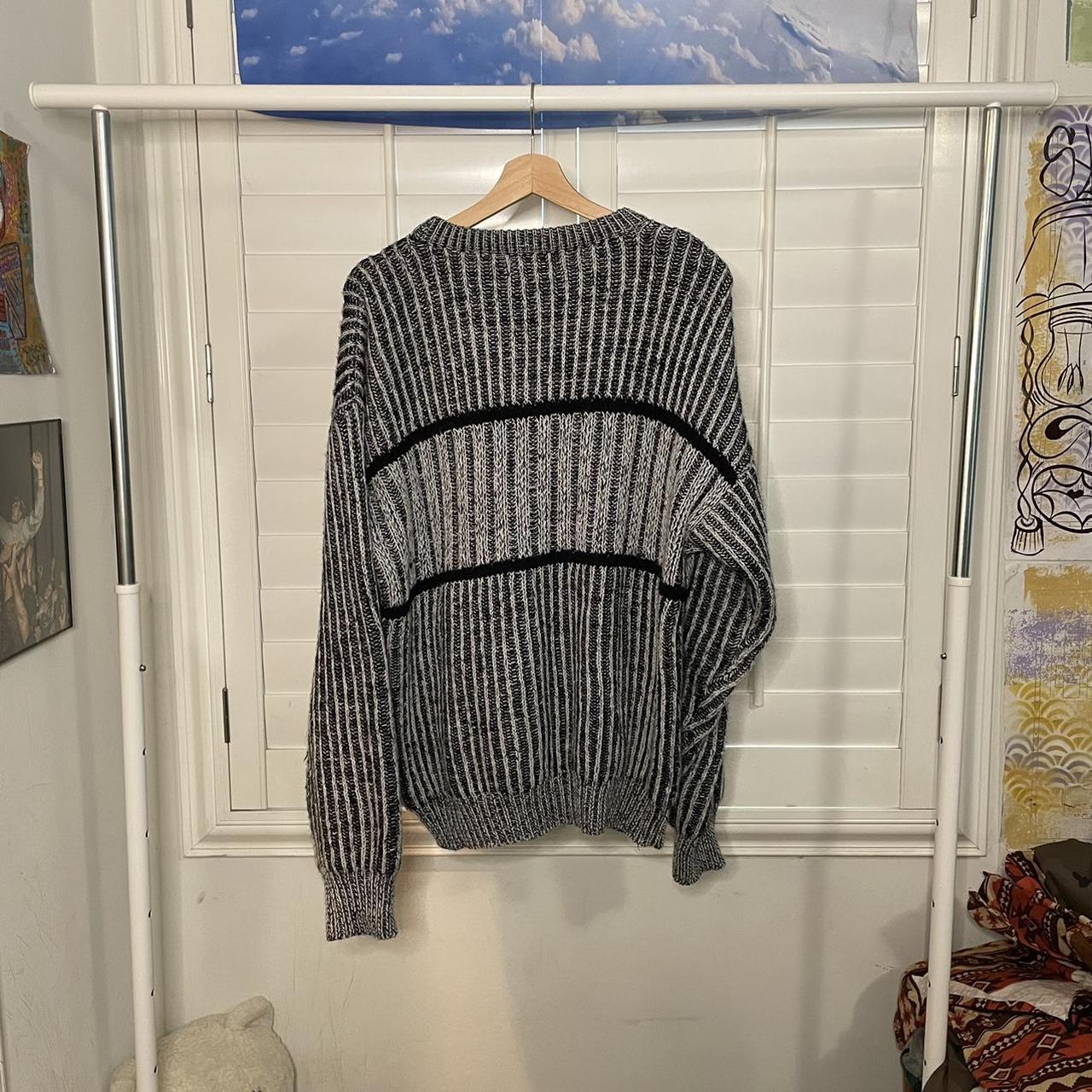 Sweater Graphix Knit Sweater Bought Second Hand... - Depop
